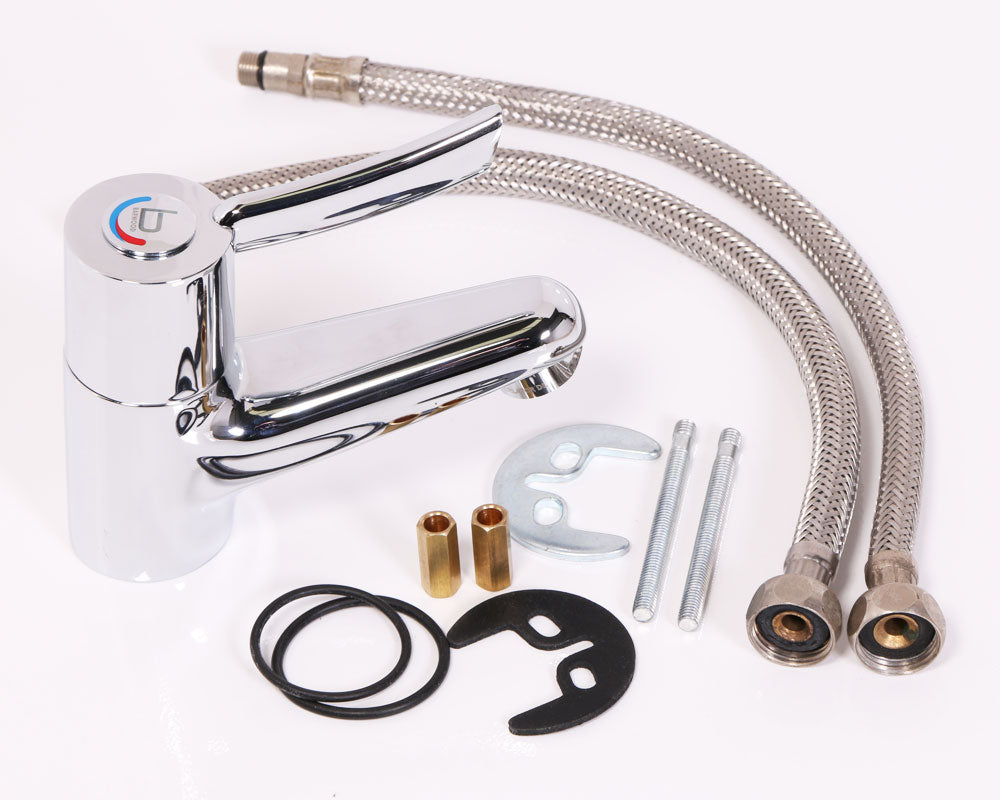 Sequential Basin Mixer Tap Kit In Polished Chrome – Disabled Toilets